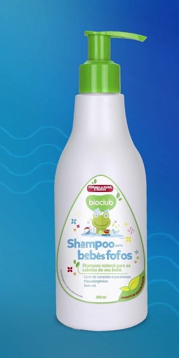 SHAMPOO PARA BEBÊS FOFOS – BIOCLUB – Compartkids